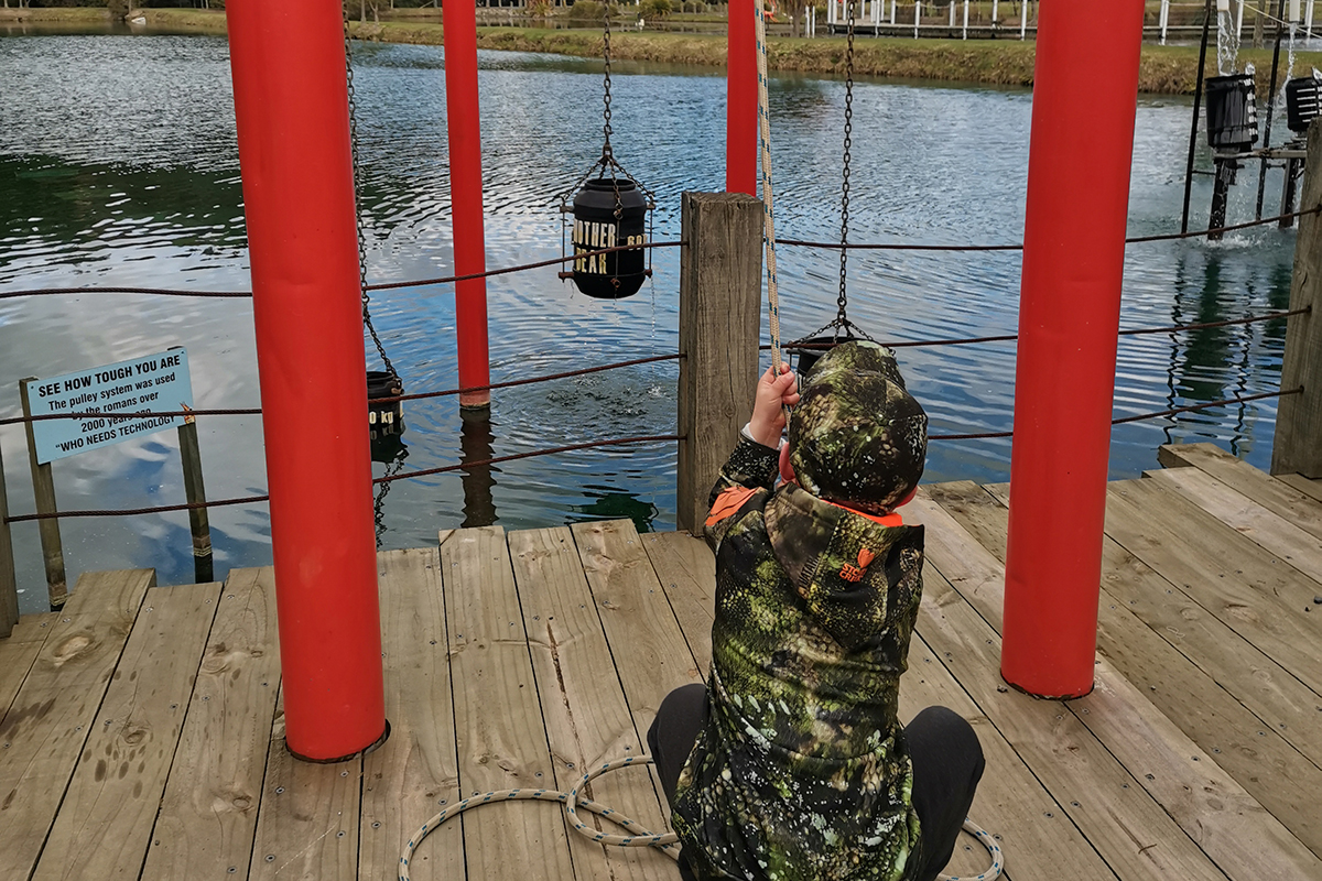 Water Weights - Huka Prawn Park